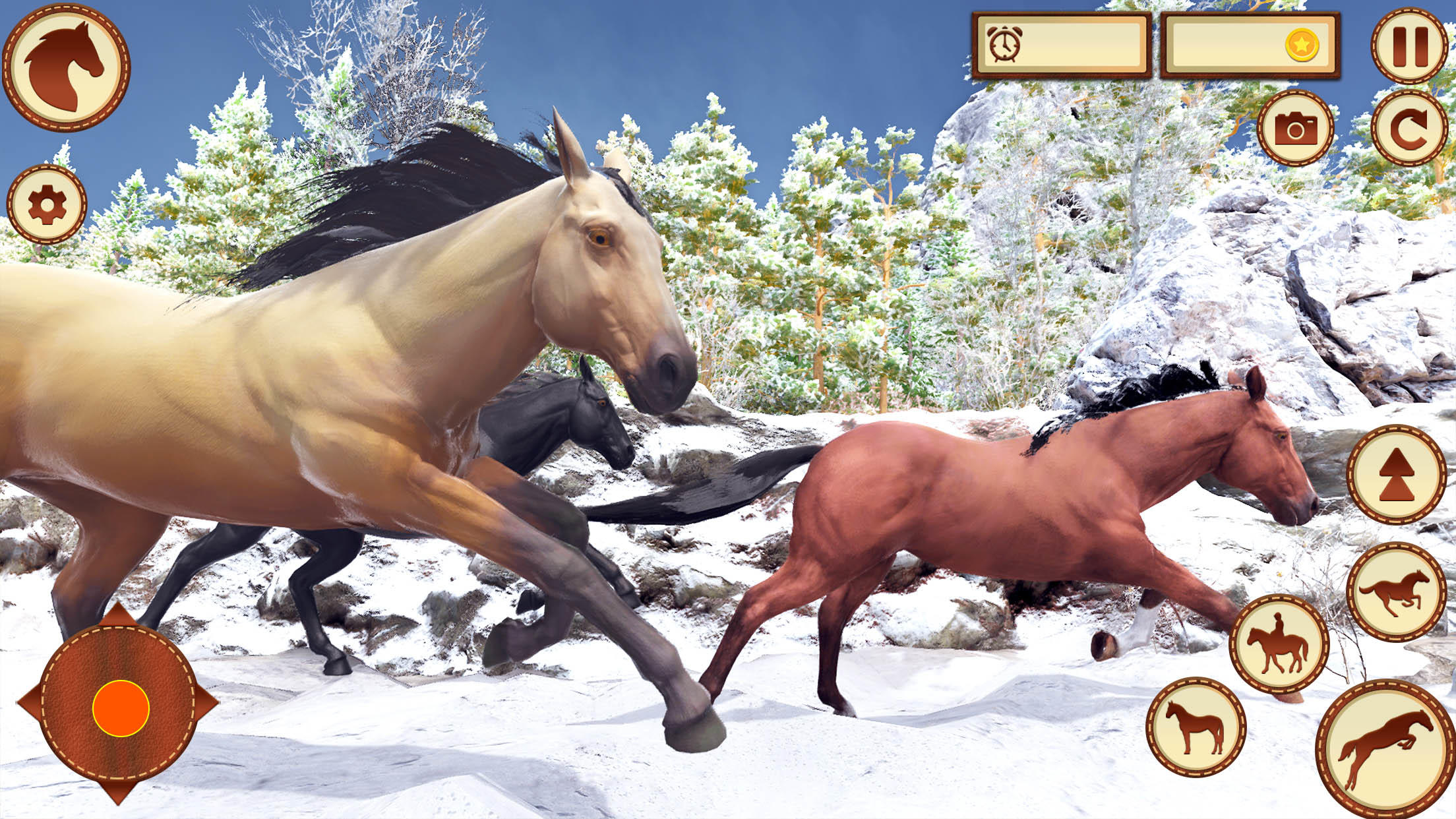 Virtual Wild Horse Family Sim android iOS apk download for free-TapTap