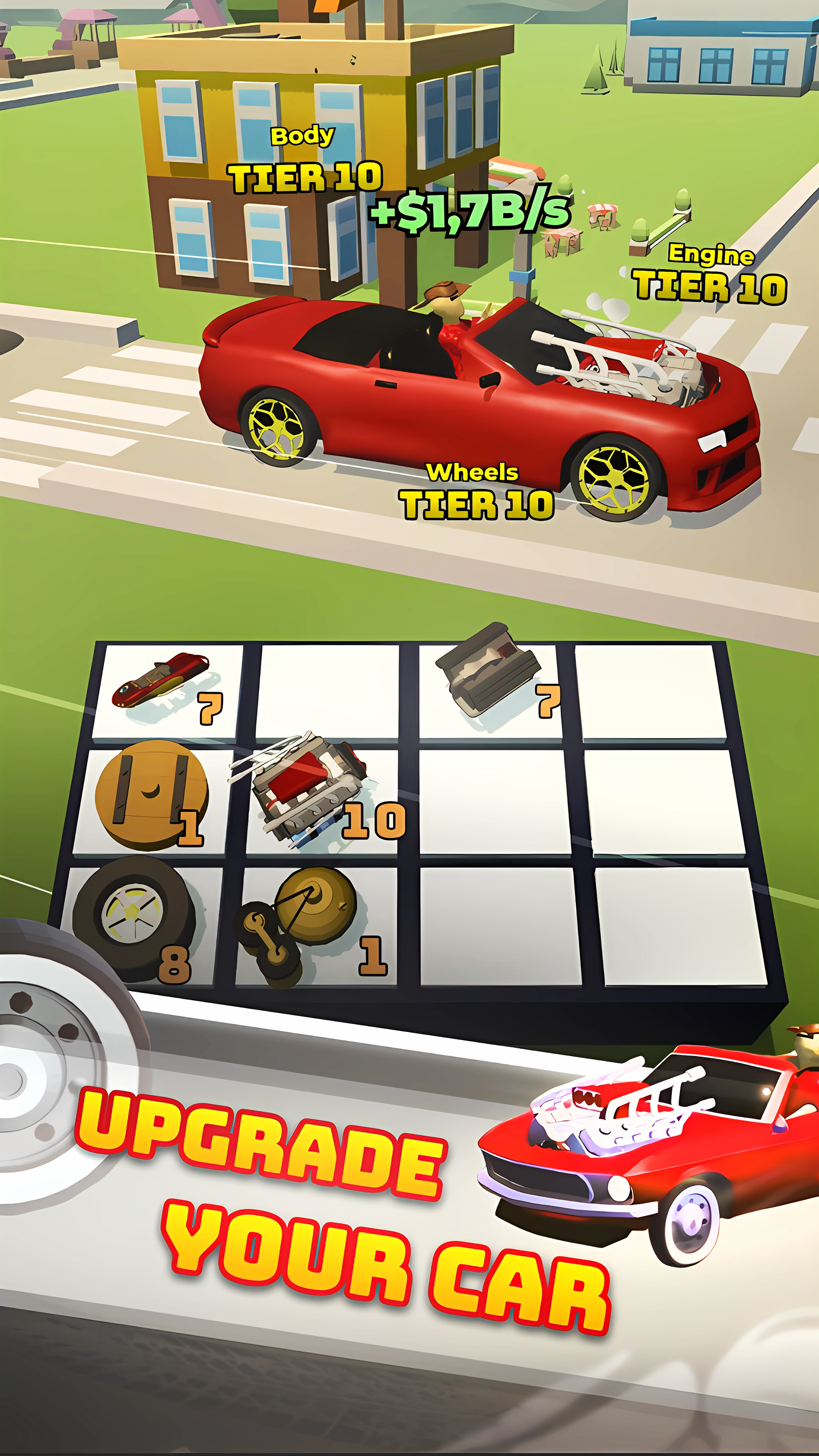 Idle Drift: Merge Upgrade&Race android iOS-TapTap