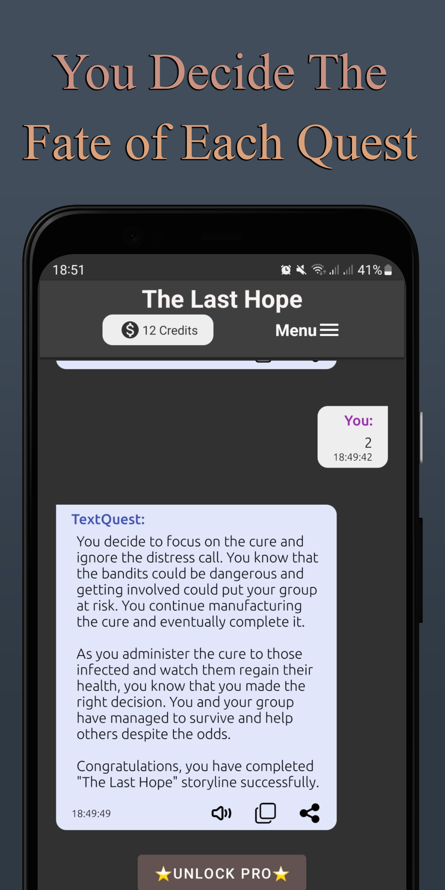 TextQuest - AI Chat RPG Game android iOS-TapTap