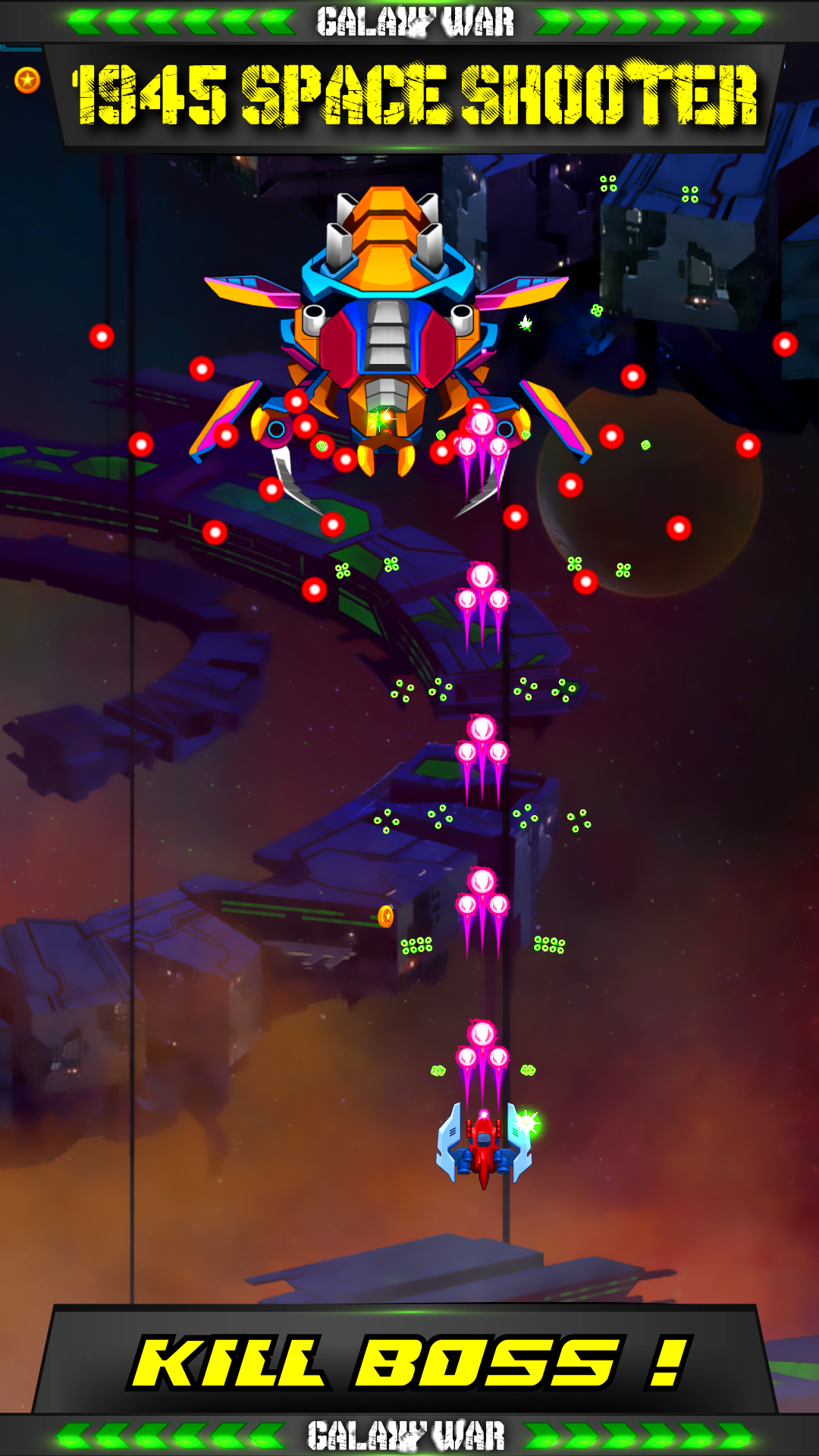 Galaxy War 1945 Space Shooter android iOS-TapTap