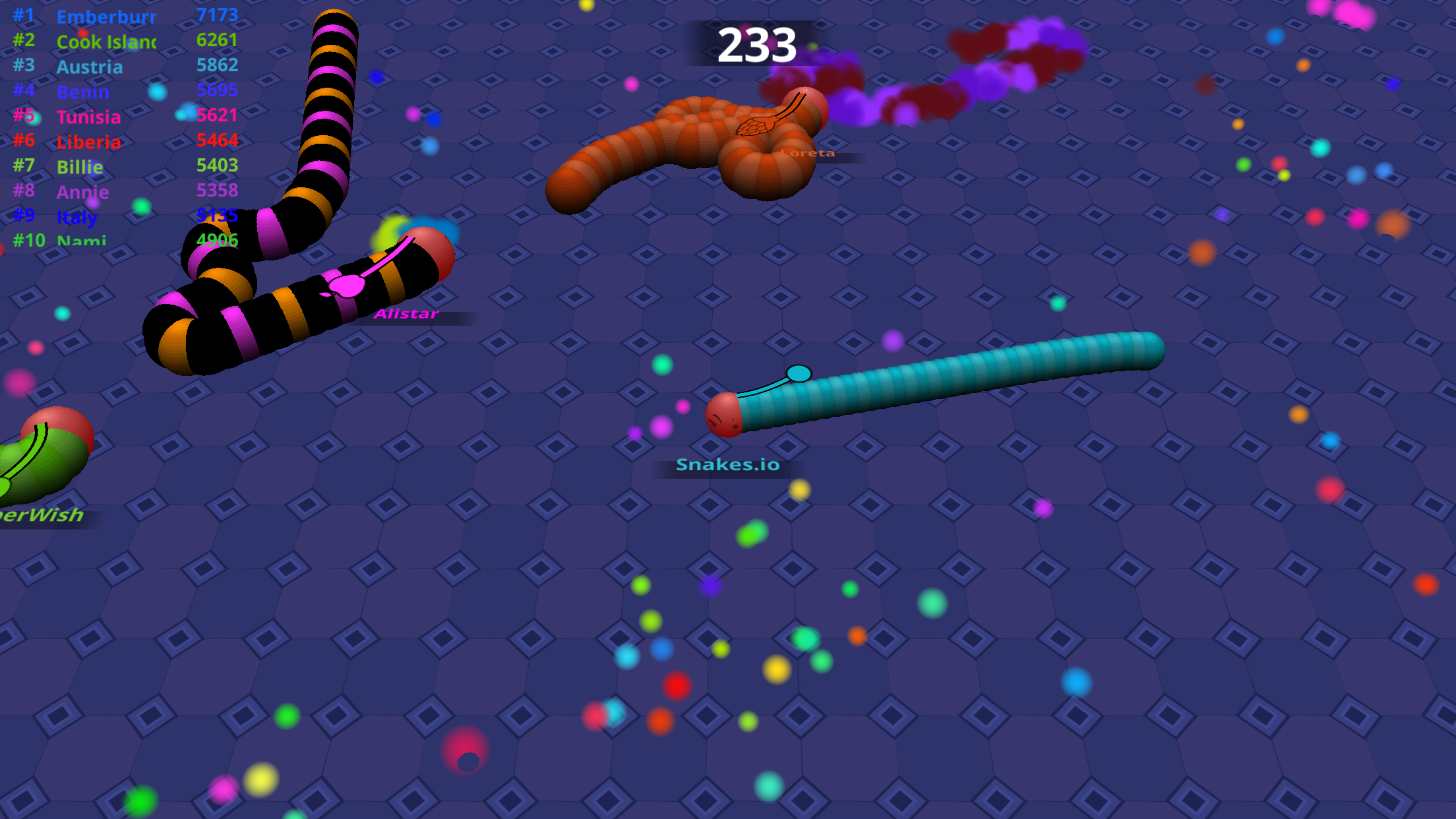 Super Slither Battle worms.io android iOS apk download for free-TapTap