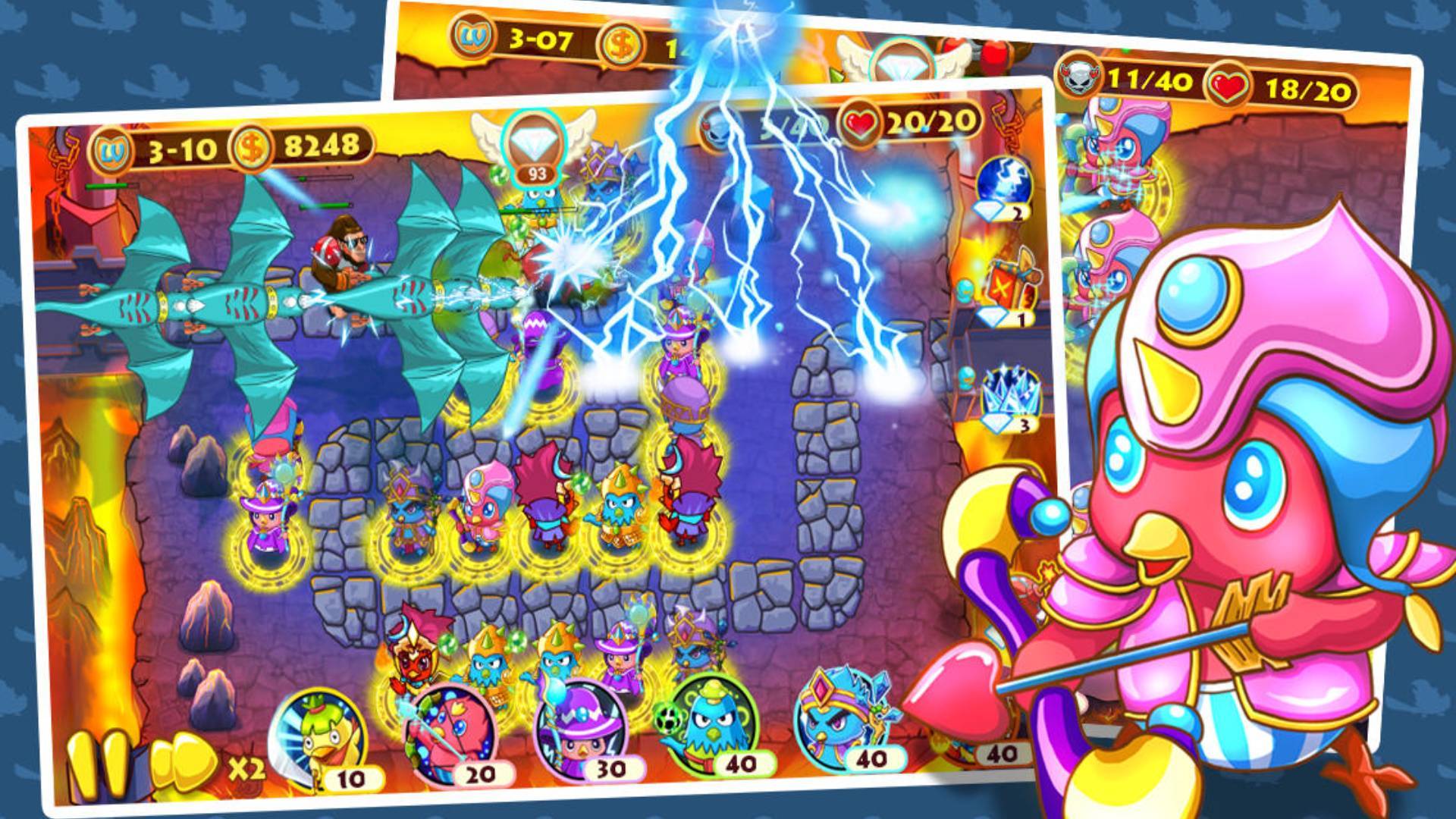 Chicken Defense android iOS-TapTap