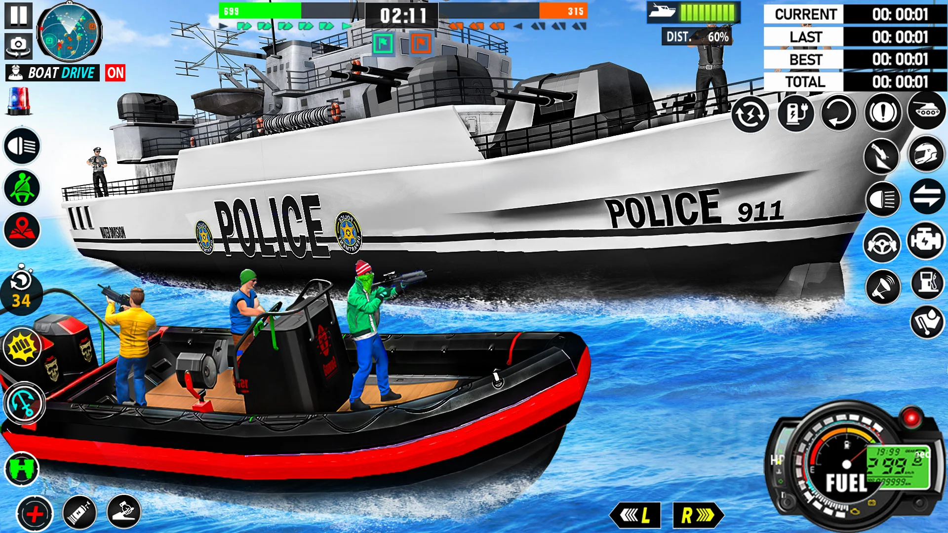 Boat Coast Police Chase 2024 android iOS apk download for free-TapTap