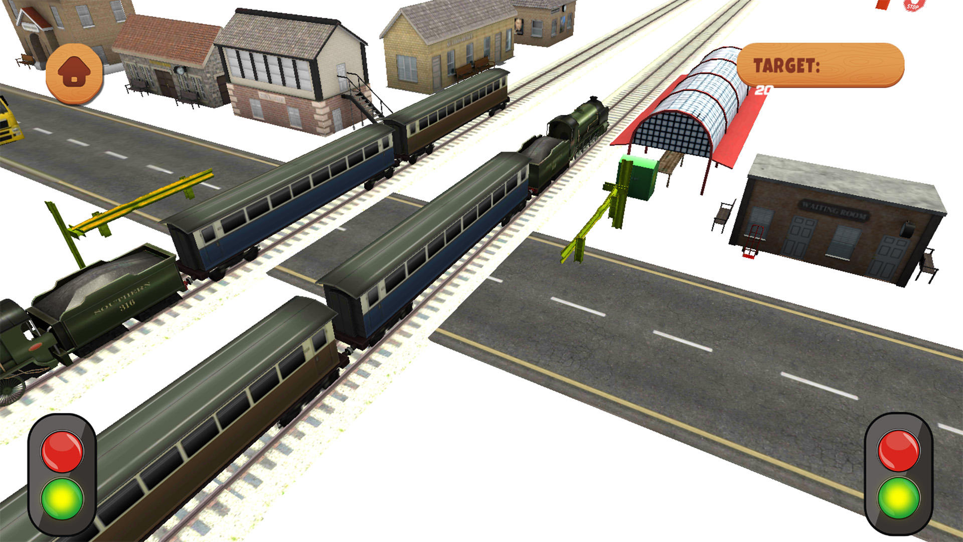 Railway Crossing Game android iOS-TapTap