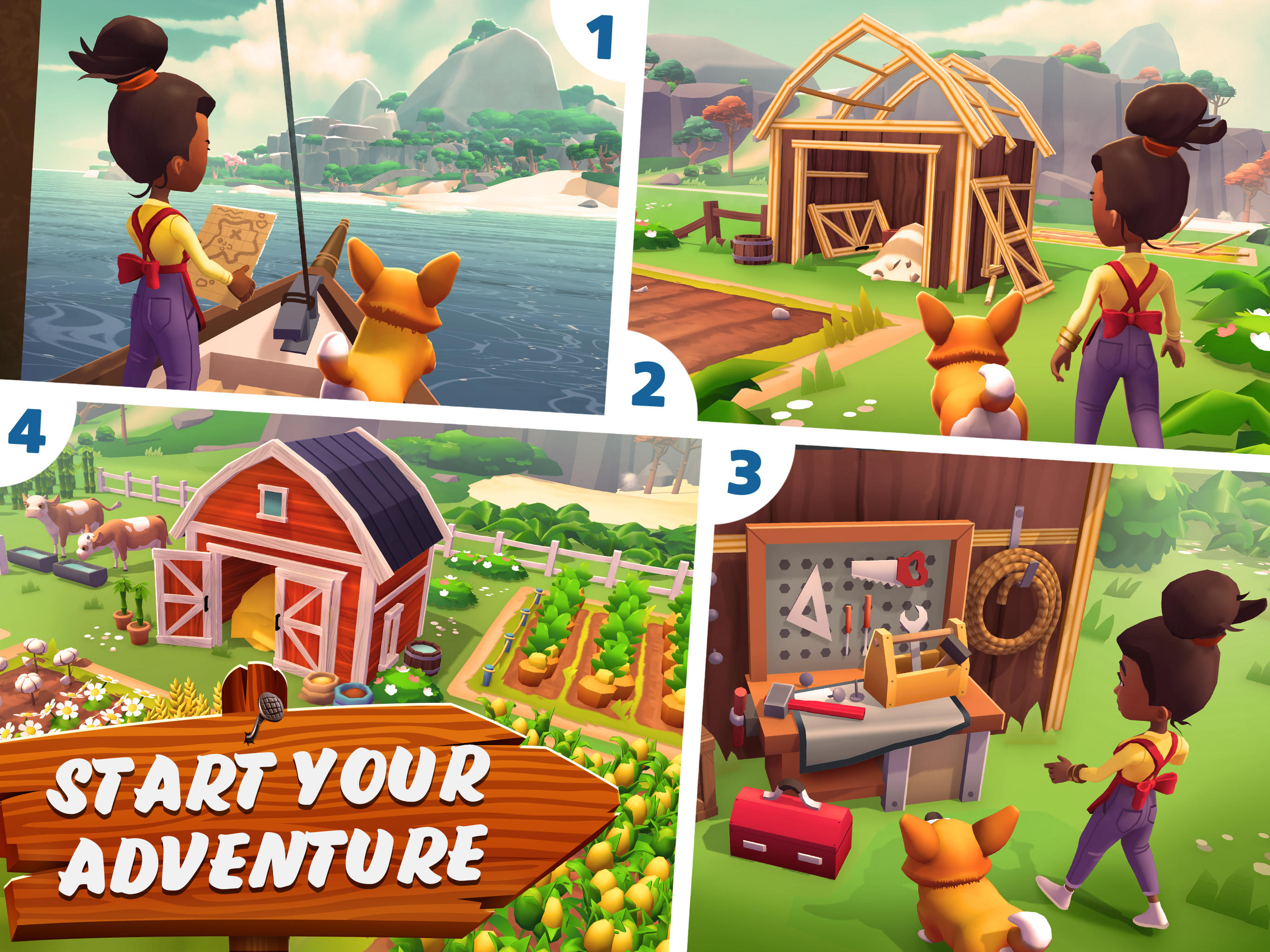 Download Sunshine Island Adventure Farm 1.2.1732 for Android/iOS APK ...