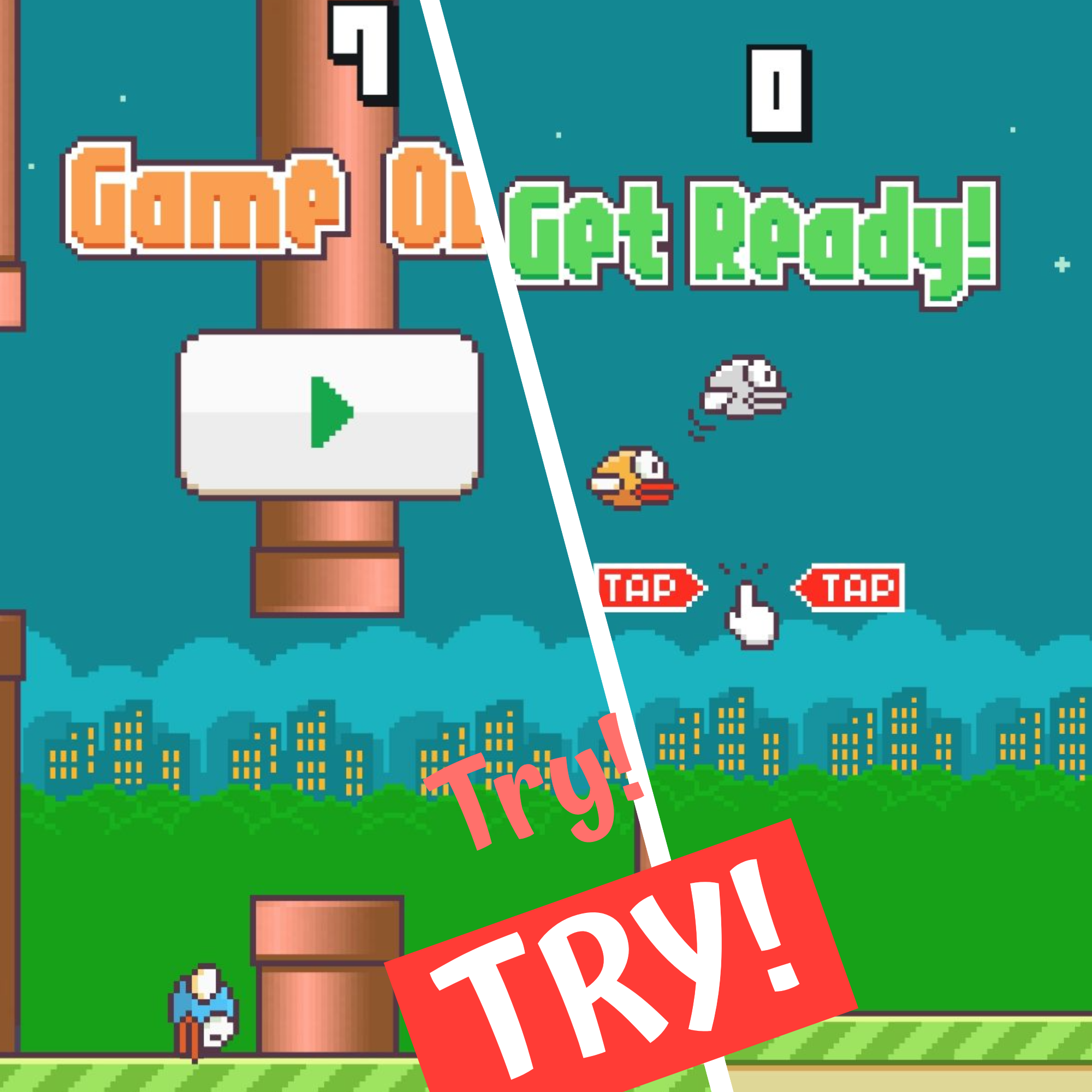 Flap Flap Bird (original game) android iOS-TapTap