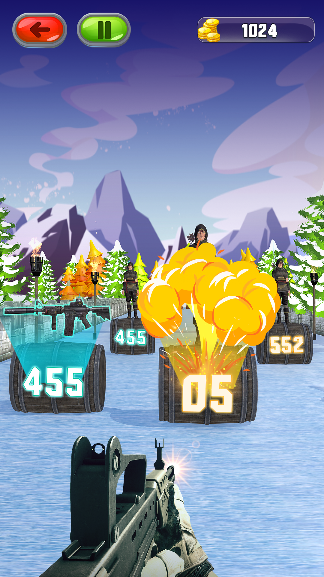 FPS Gunner Barrel Shooter 3D android iOS-TapTap