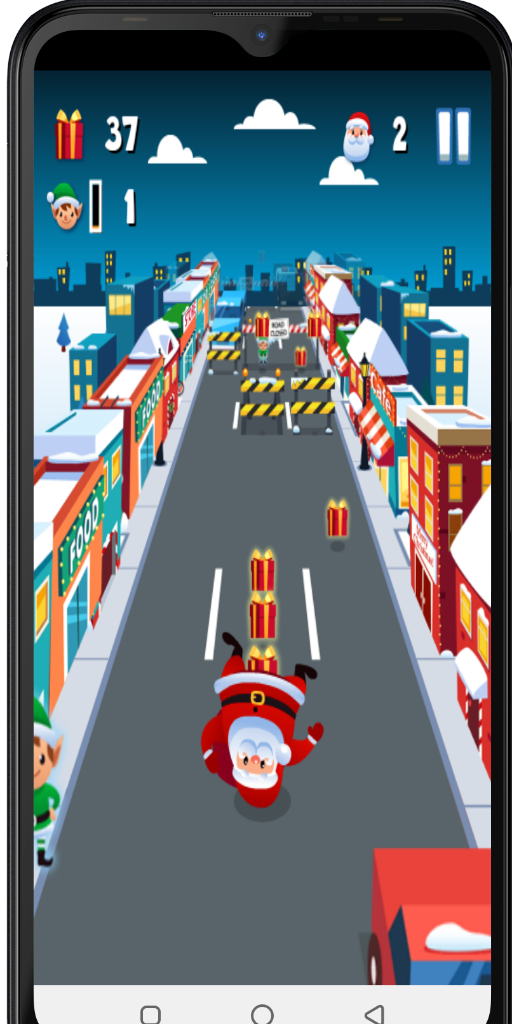 Santa city run 2 android iOS-TapTap