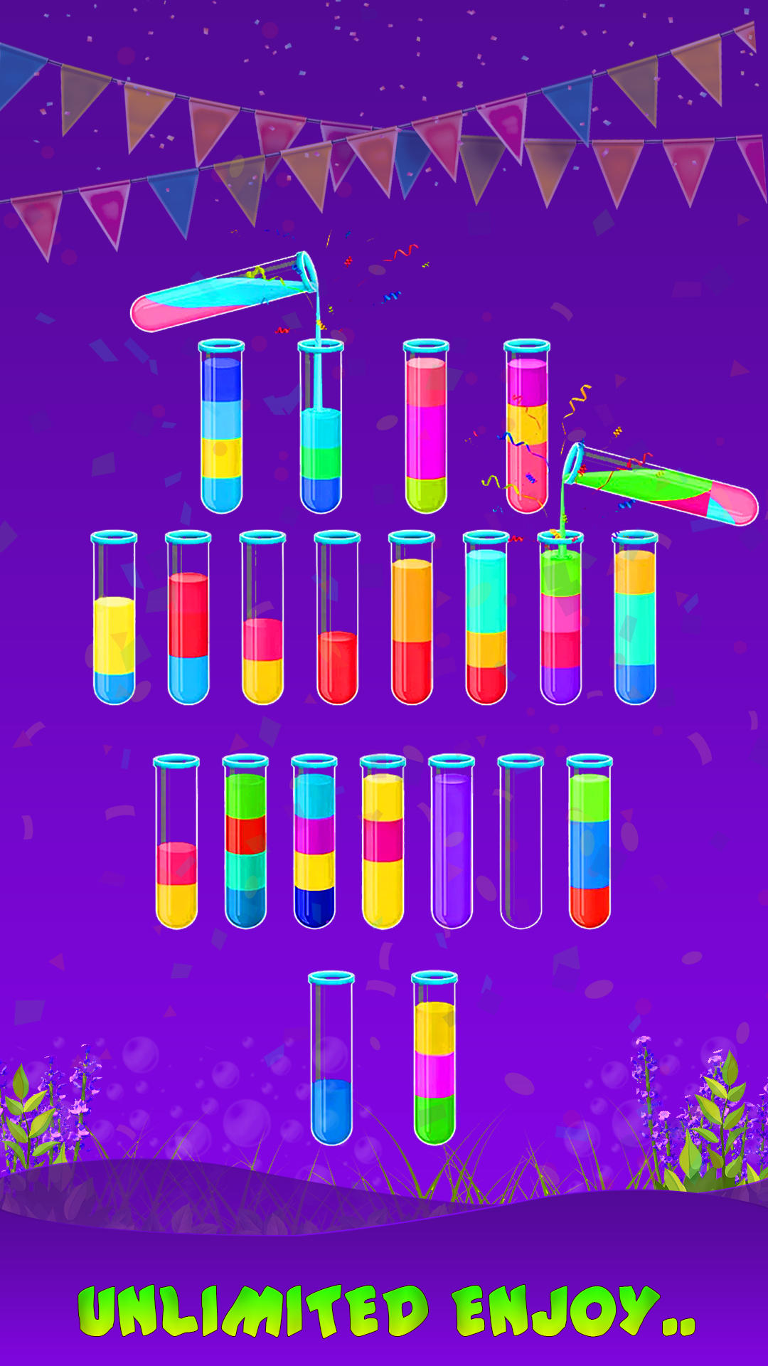 Water Sort Color Pouring Game android iOS apk download for free-TapTap
