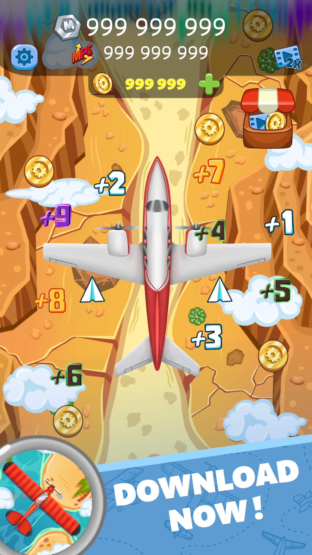 Plane Clicker android iOS apk download for free-TapTap