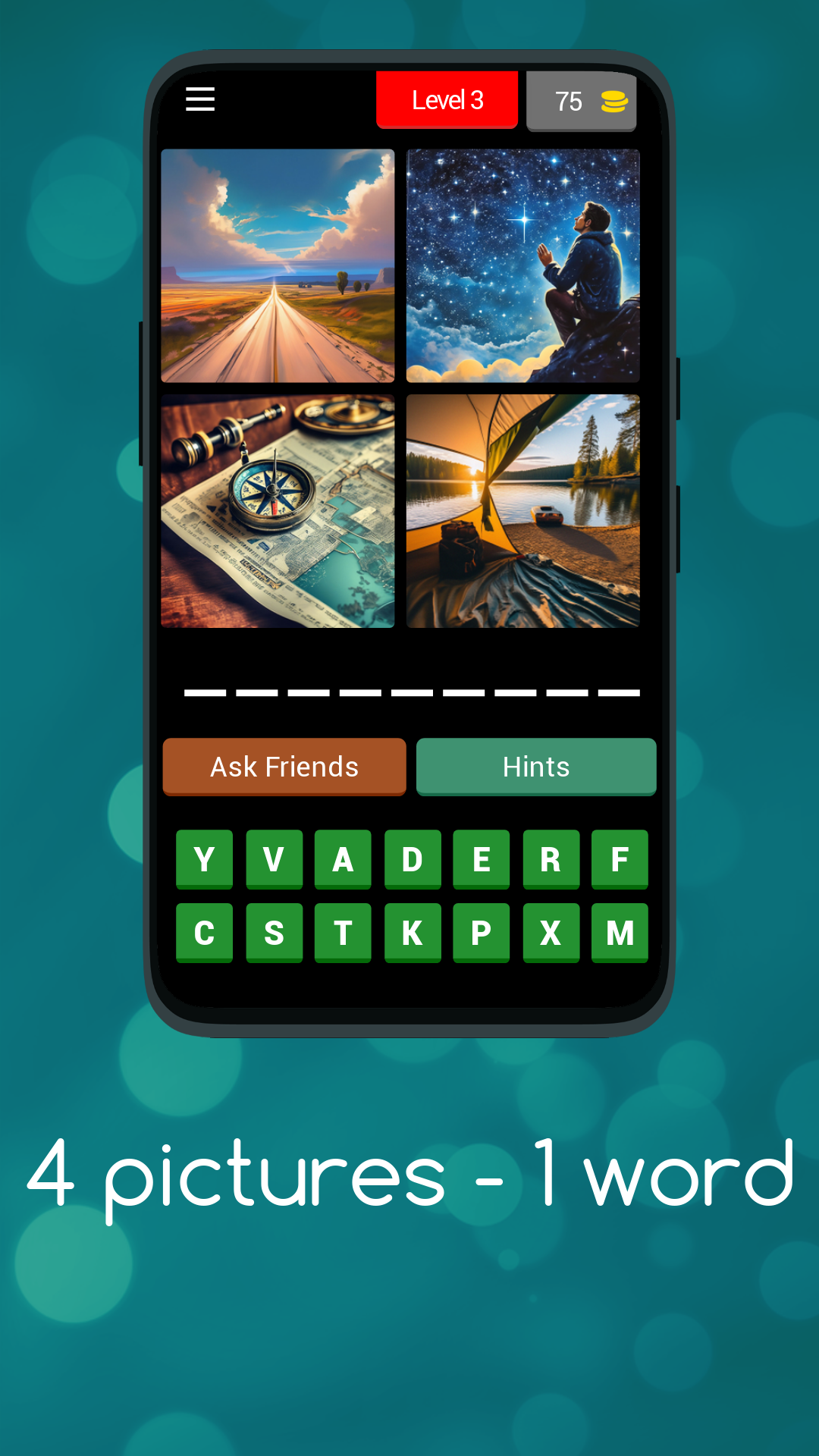 4 pictures - 1 word android iOS apk download for free-TapTap
