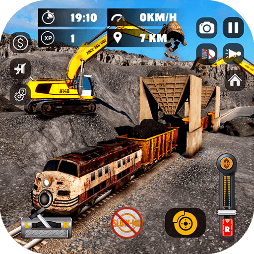 Mining Train Construction Game for Android/iOS - TapTap