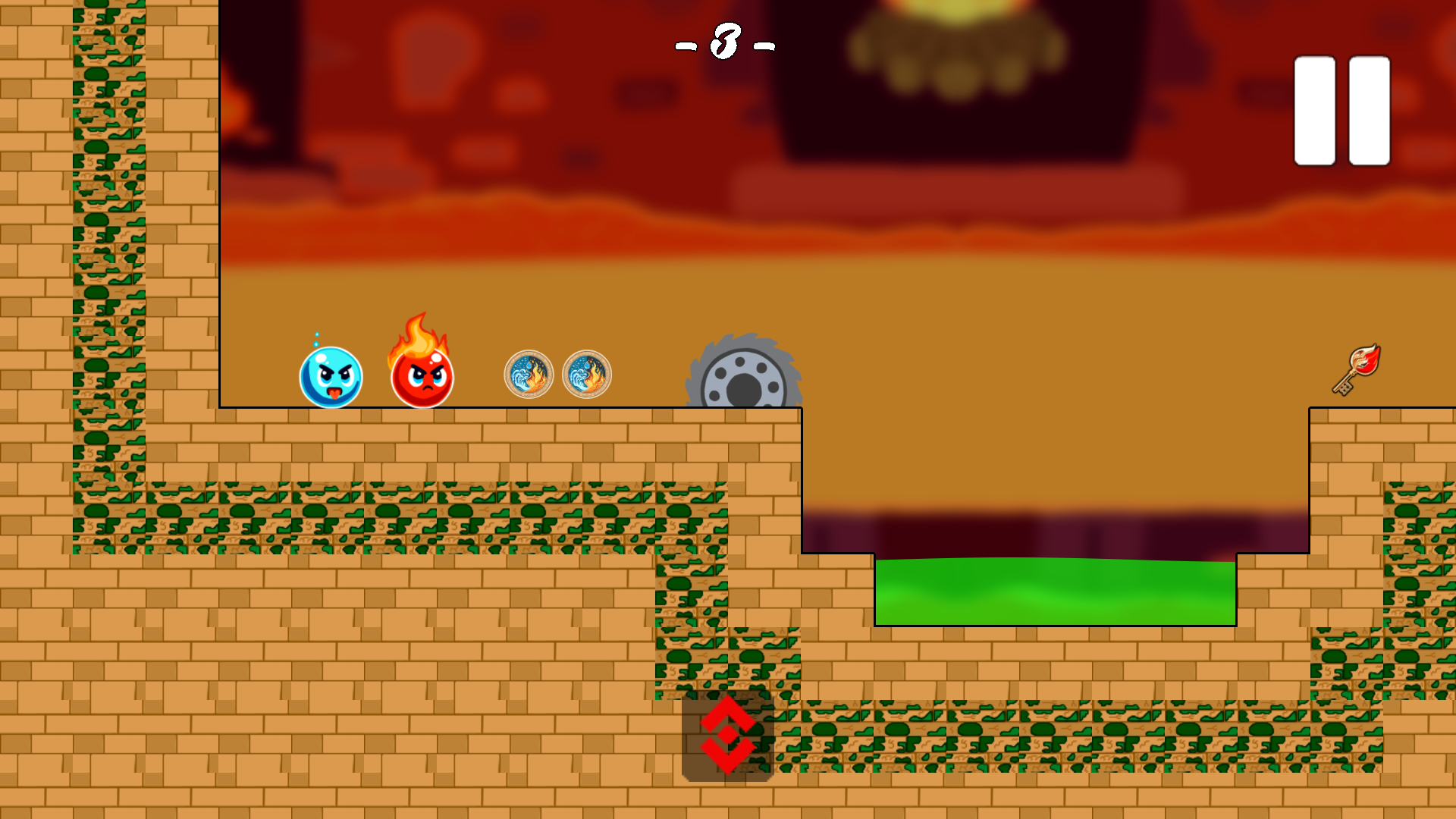 Fire and Water Ball - 2 Player for Android/iOS - TapTap