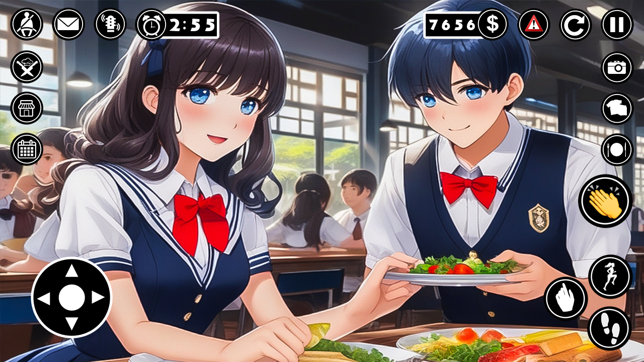 Anime High School Girl Love 3D android iOS apk download for free-TapTap