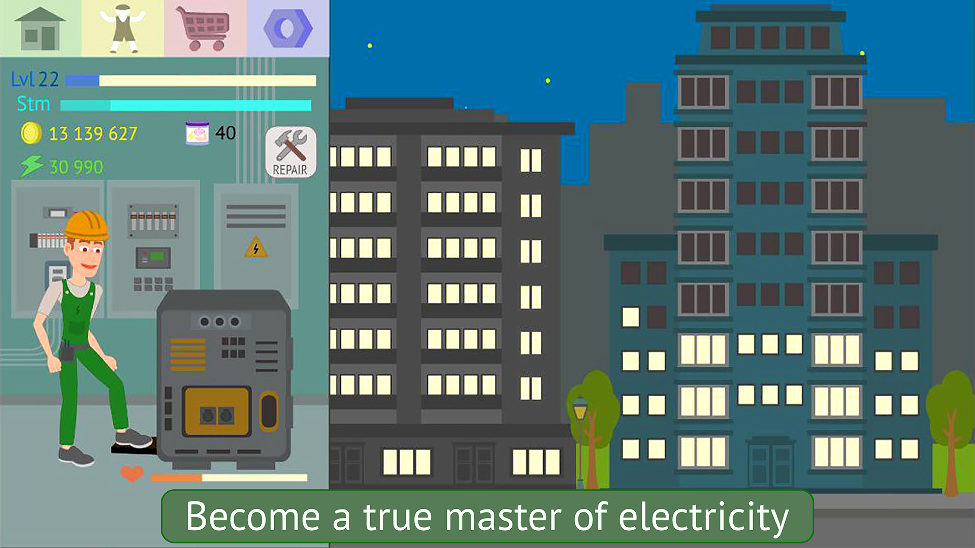 Energy Clicker: Light up world for Android/iOS - TapTap