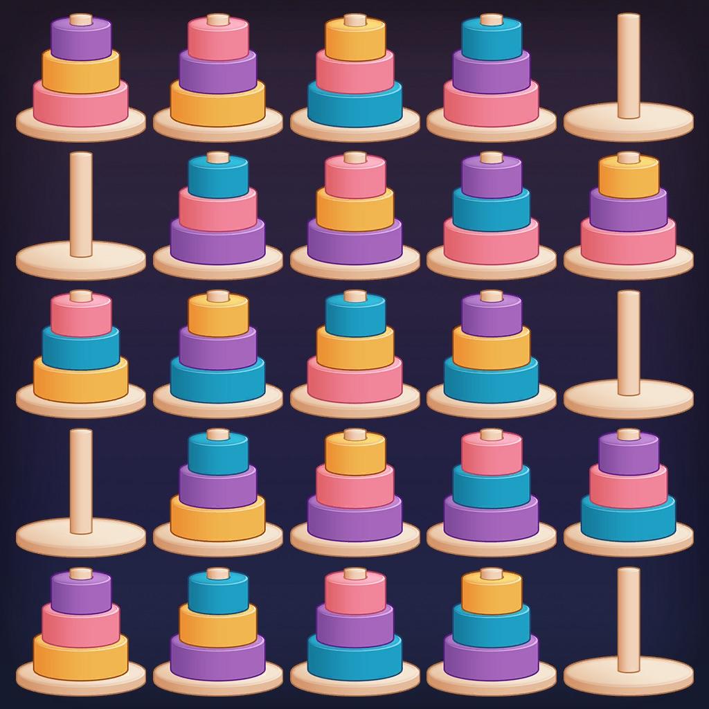 Pre-register Tower of Hanoi Sort for Android/iOS to Get Early Access - TapTap