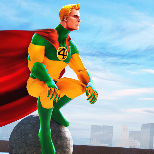 Ice Hero: Rope Hero Grand City Crime for Android/iOS
