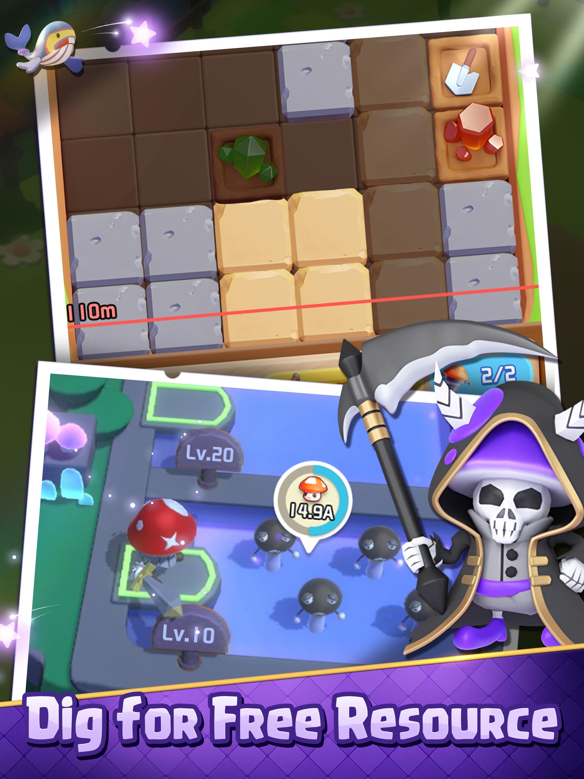 Mushroom Rush: Idle RPG android iOS-TapTap