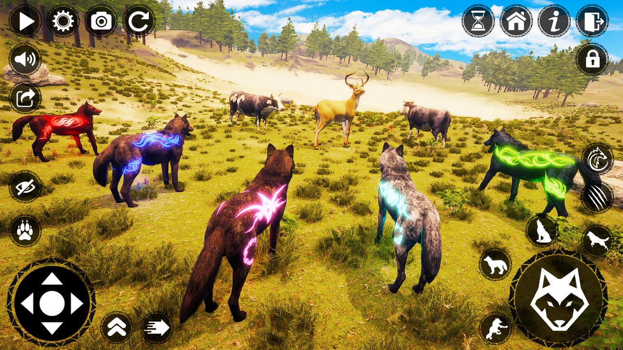 Wolf Simulator Animal Games 3D android iOS apk download for free-TapTap