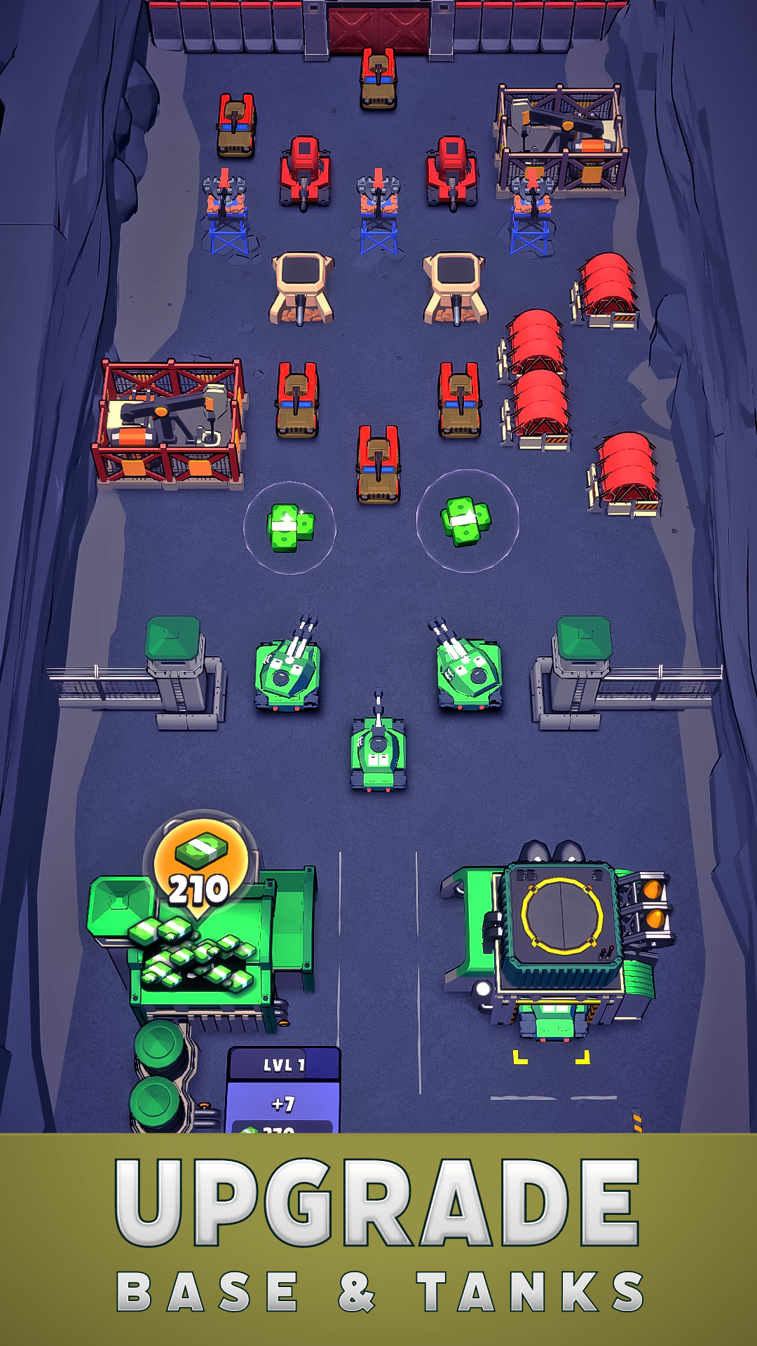 Idle Wars: Tank Merger android iOS apk download for free-TapTap