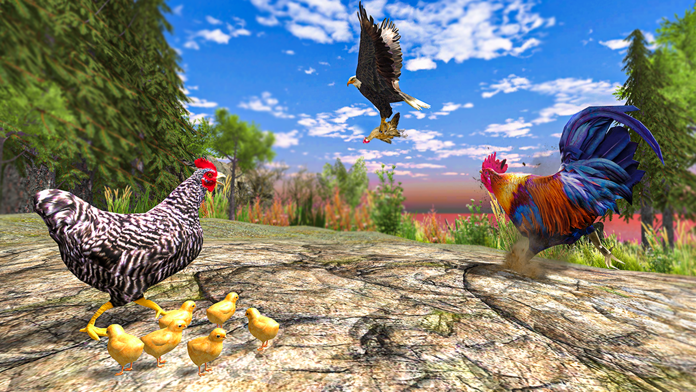Wild Rooster Chicken Simulator android iOS apk download for free-TapTap