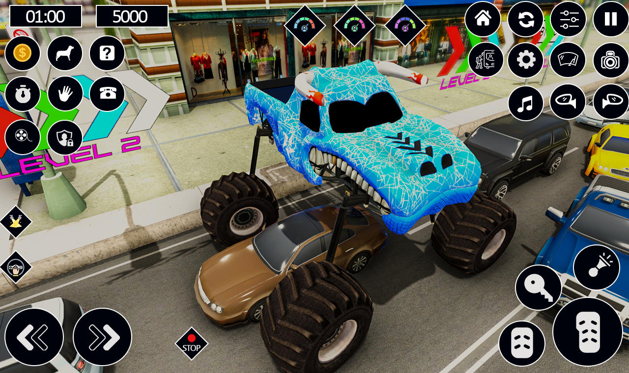 Monster Truck Smart Car Game android iOS pre-register-TapTap