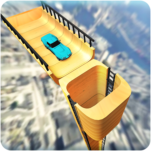 Vertical Ramp Car Extreme Stunts Racing Simulator for Android/iOS