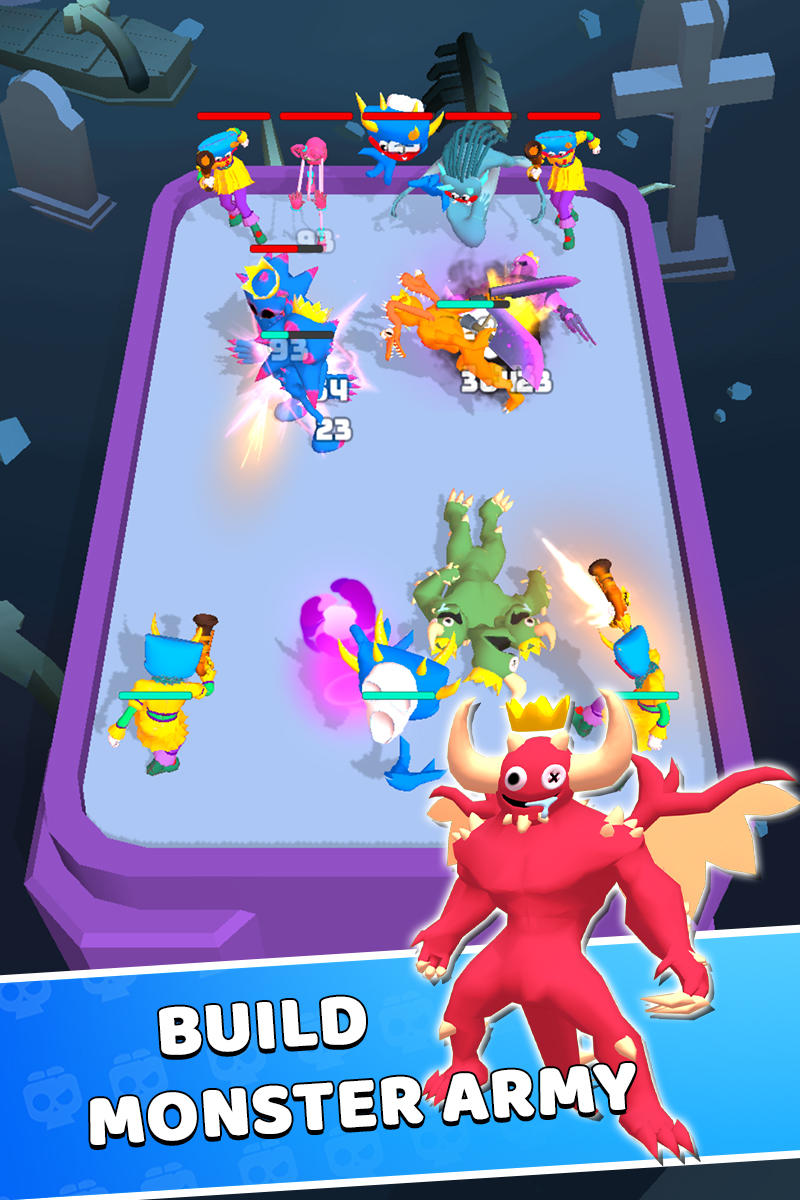 Monster Rampage: Merge Rainbow android iOS-TapTap