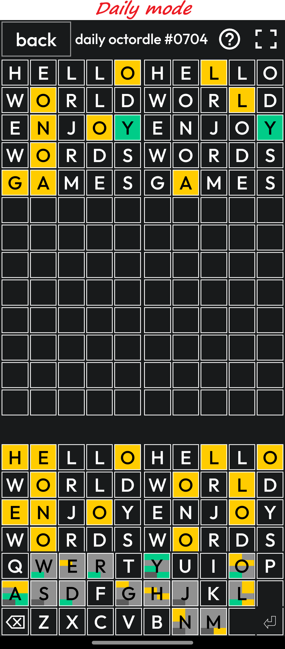 Octordle android iOS apk download for free-TapTap