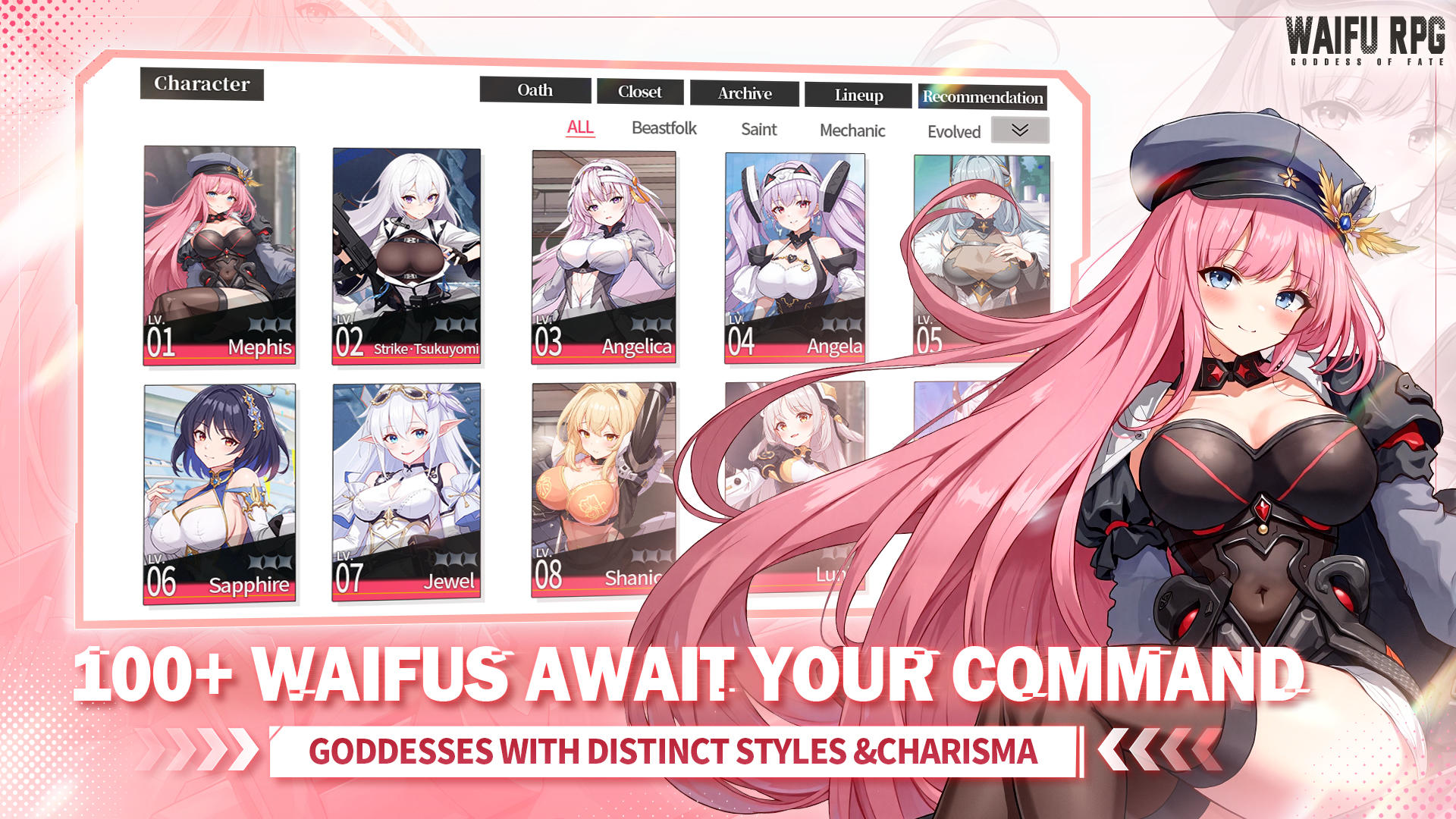 Goddess of Fate: Waifu RPG for Android/iOS - TapTap