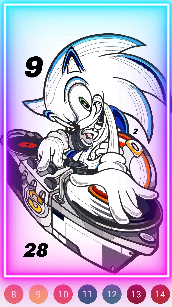 Soni Color By Number Cartoon android iOS-TapTap