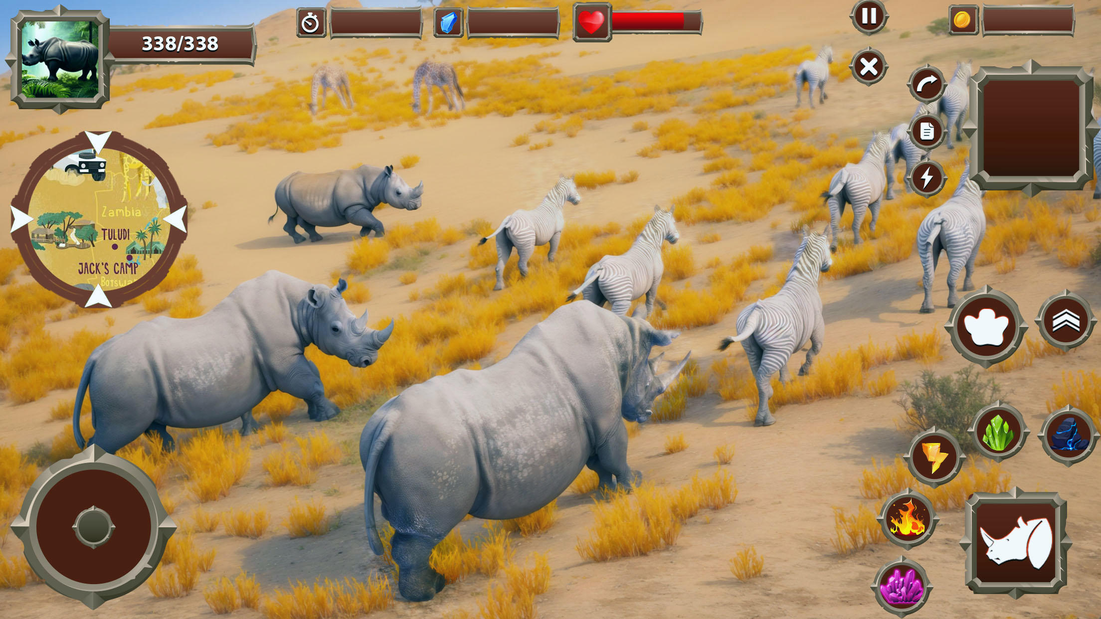 Rhino Jungle Wildlife Survival android iOS apk download for free-TapTap