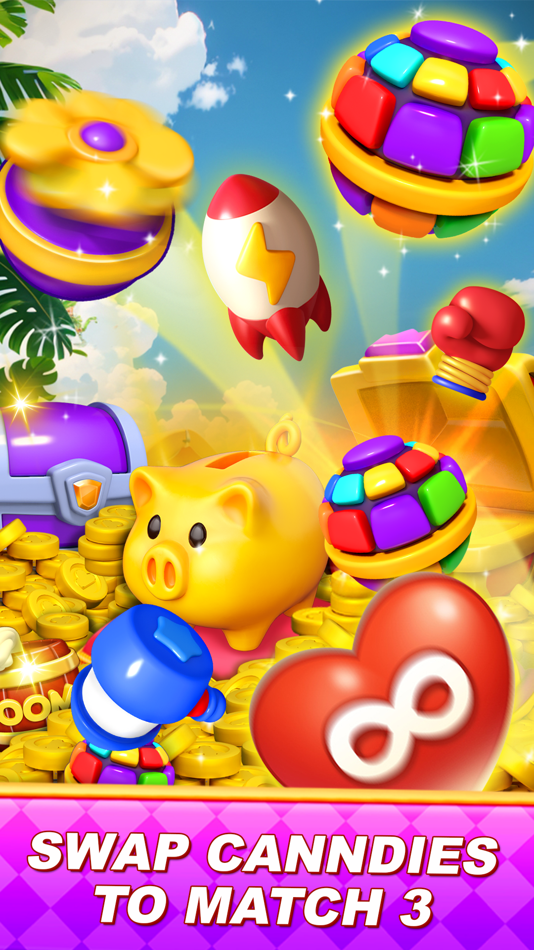 Puzzle Game: Sweet Candy Match android iOS-TapTap