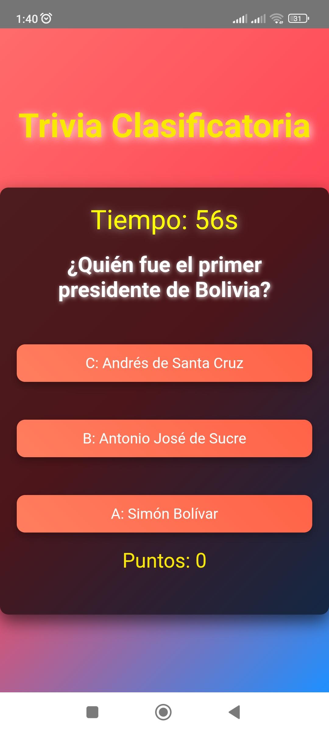 QuizBolivia - Juego preguntas for Android/iOS - TapTap