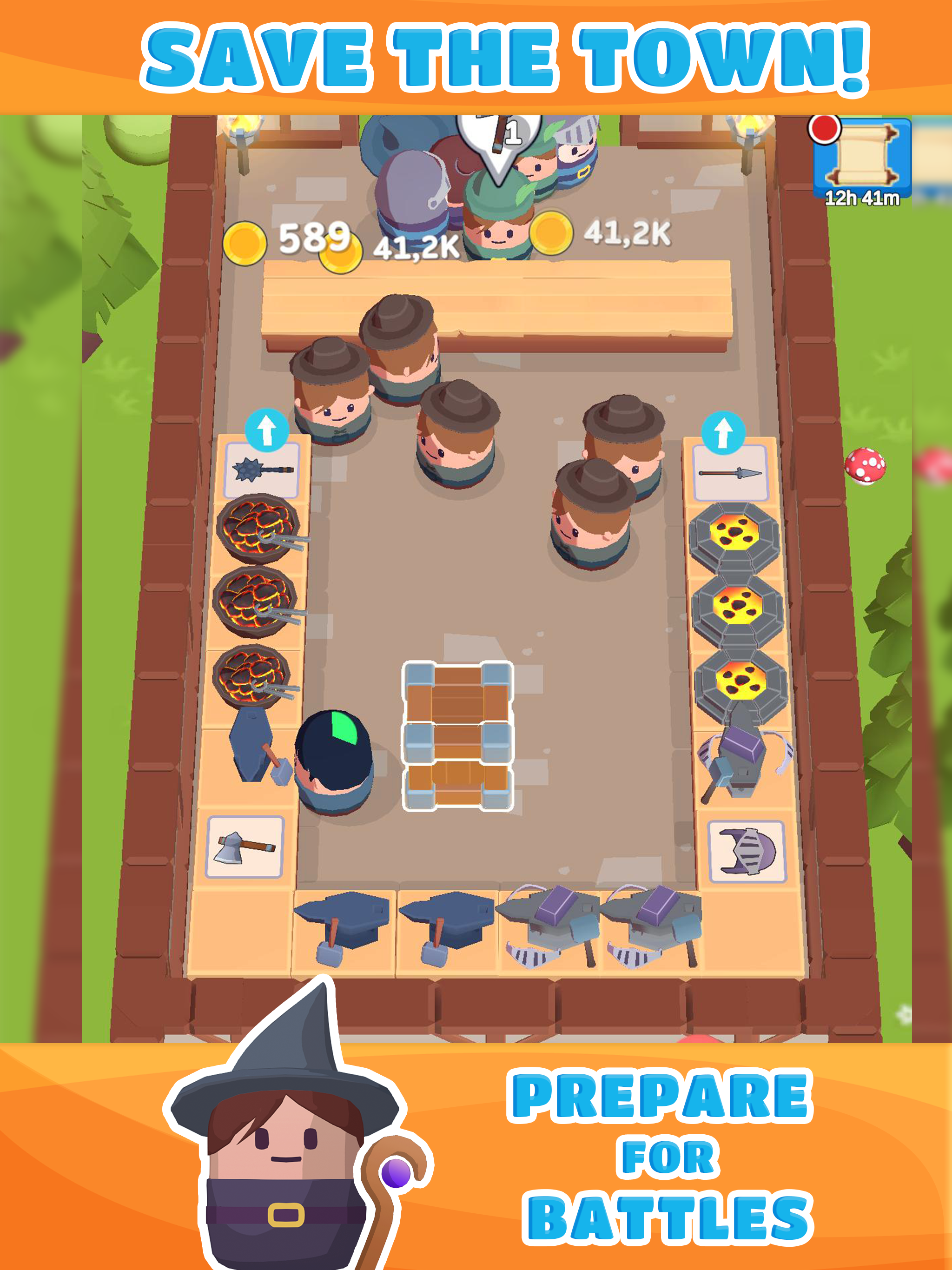 Hero Blacksmith Idle RPG android iOS apk download for free-TapTap