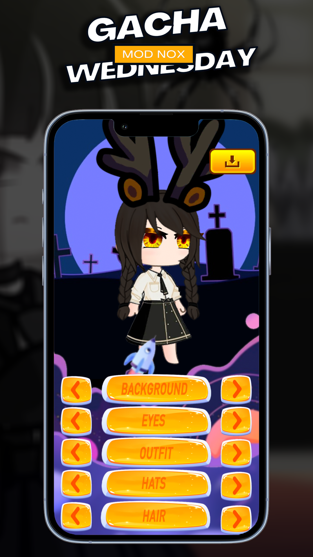 Gacha Wednesday nox mod android iOS-TapTap