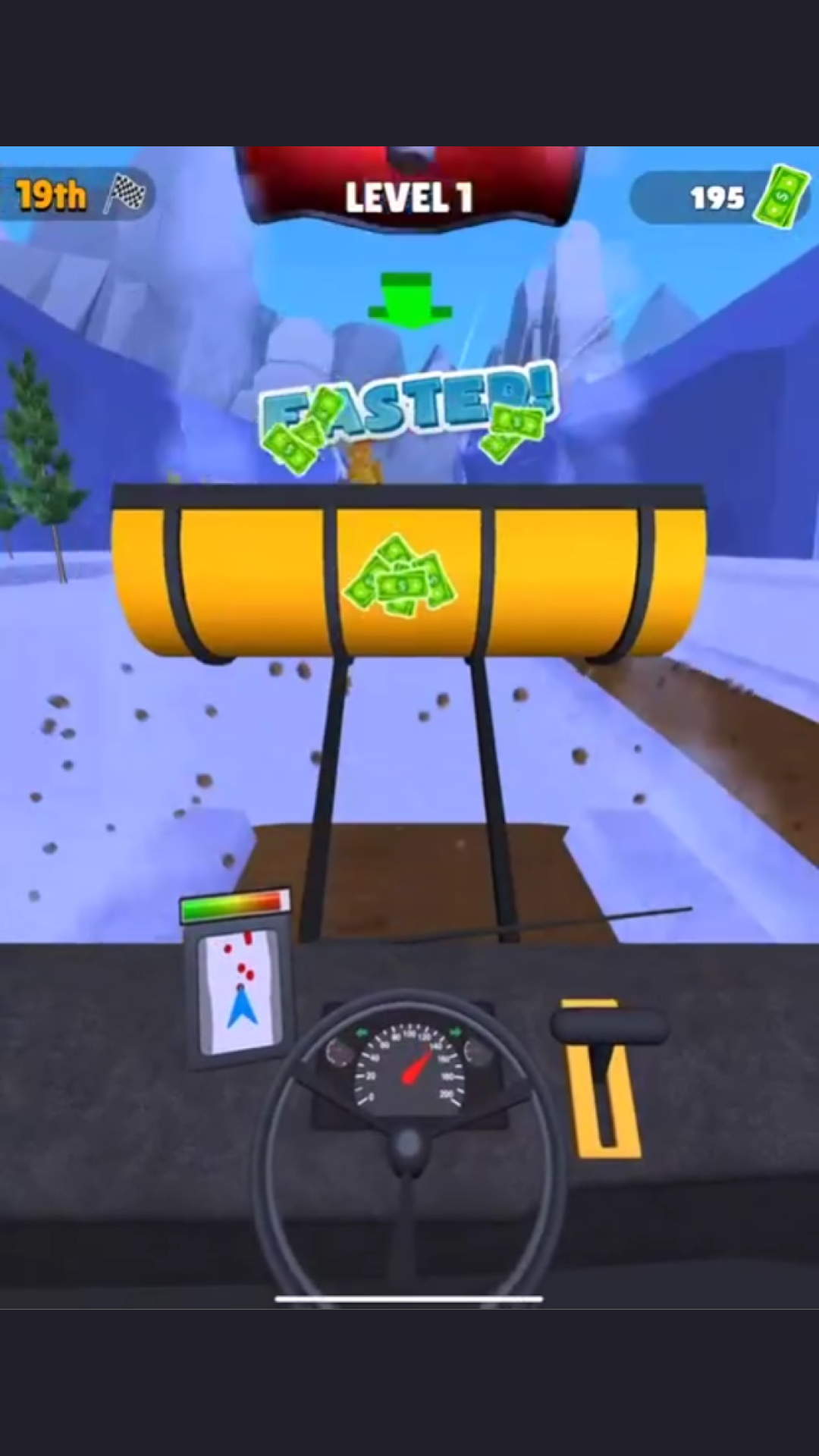 Throw the enemy with a car android iOS-TapTap