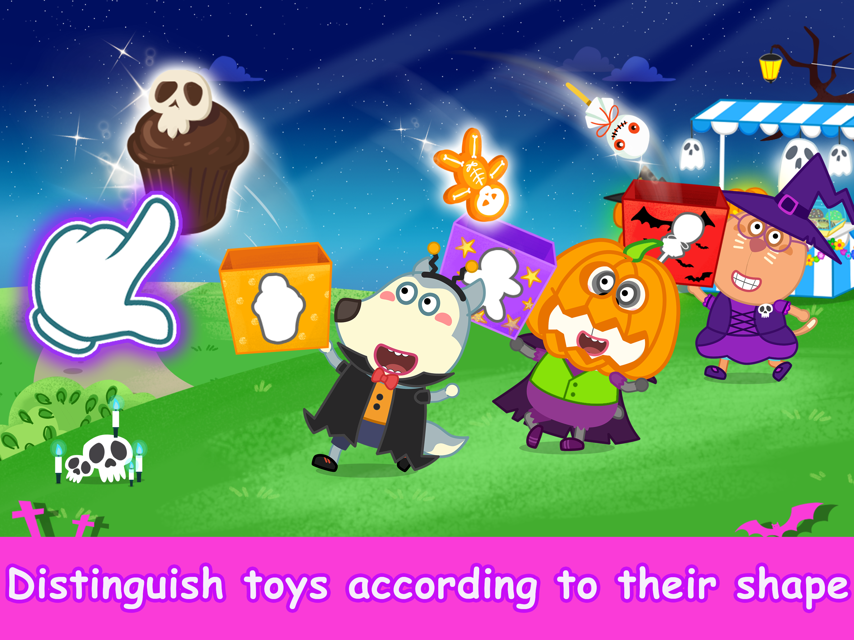 Wolfoo School Halloween Night android iOS apk download for free-TapTap