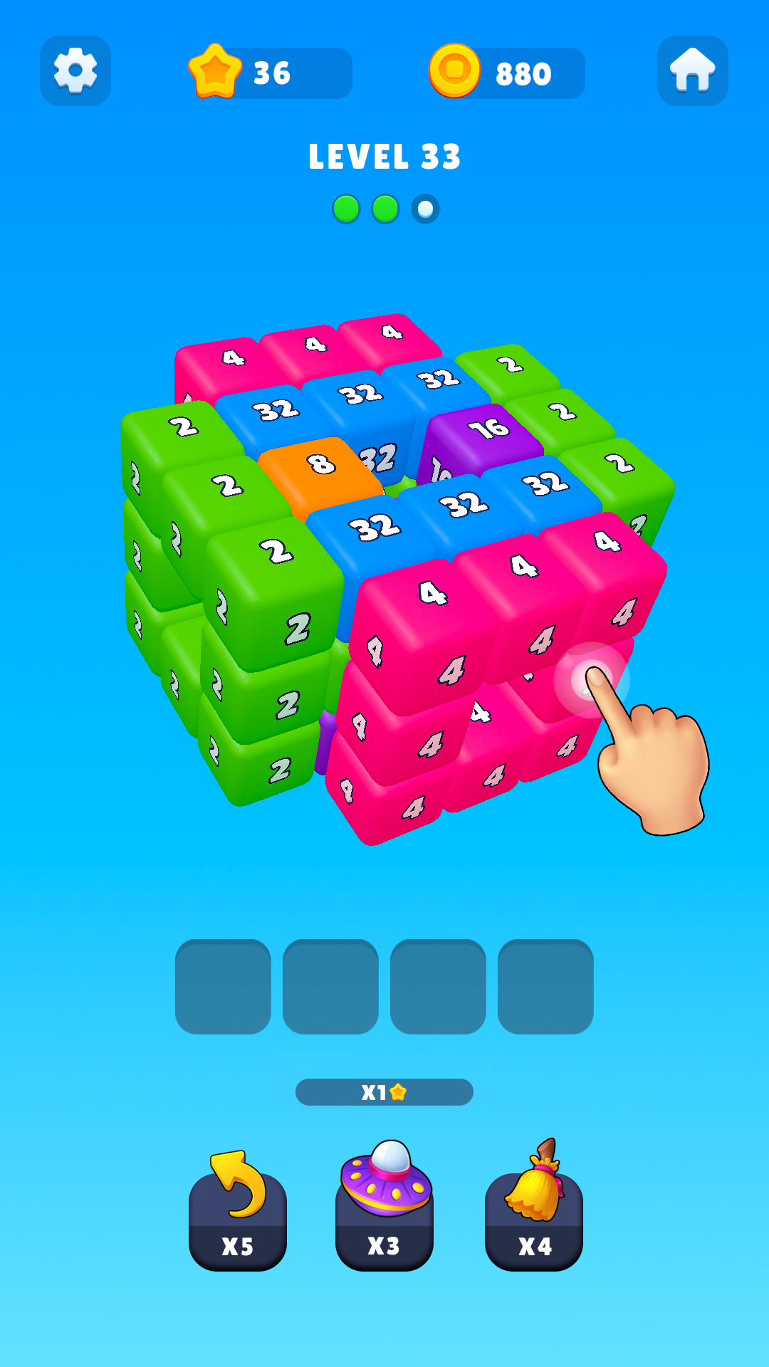 2048 Cube 3d: Match Puzzle! android iOS apk download for free-TapTap