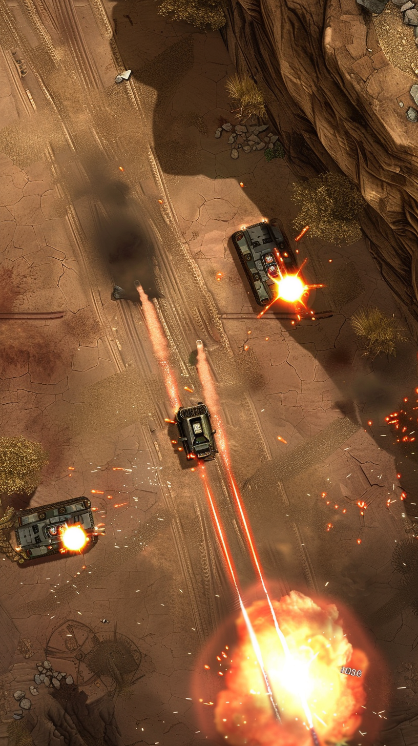 Byte Blaster: Tank Battles android iOS apk download for free-TapTap