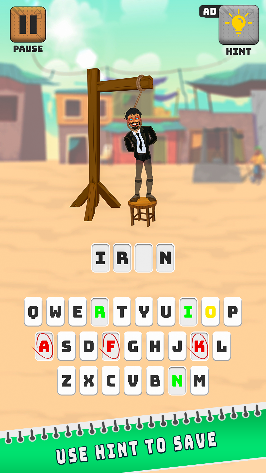 Hangman Words Puzzle android iOS-TapTap
