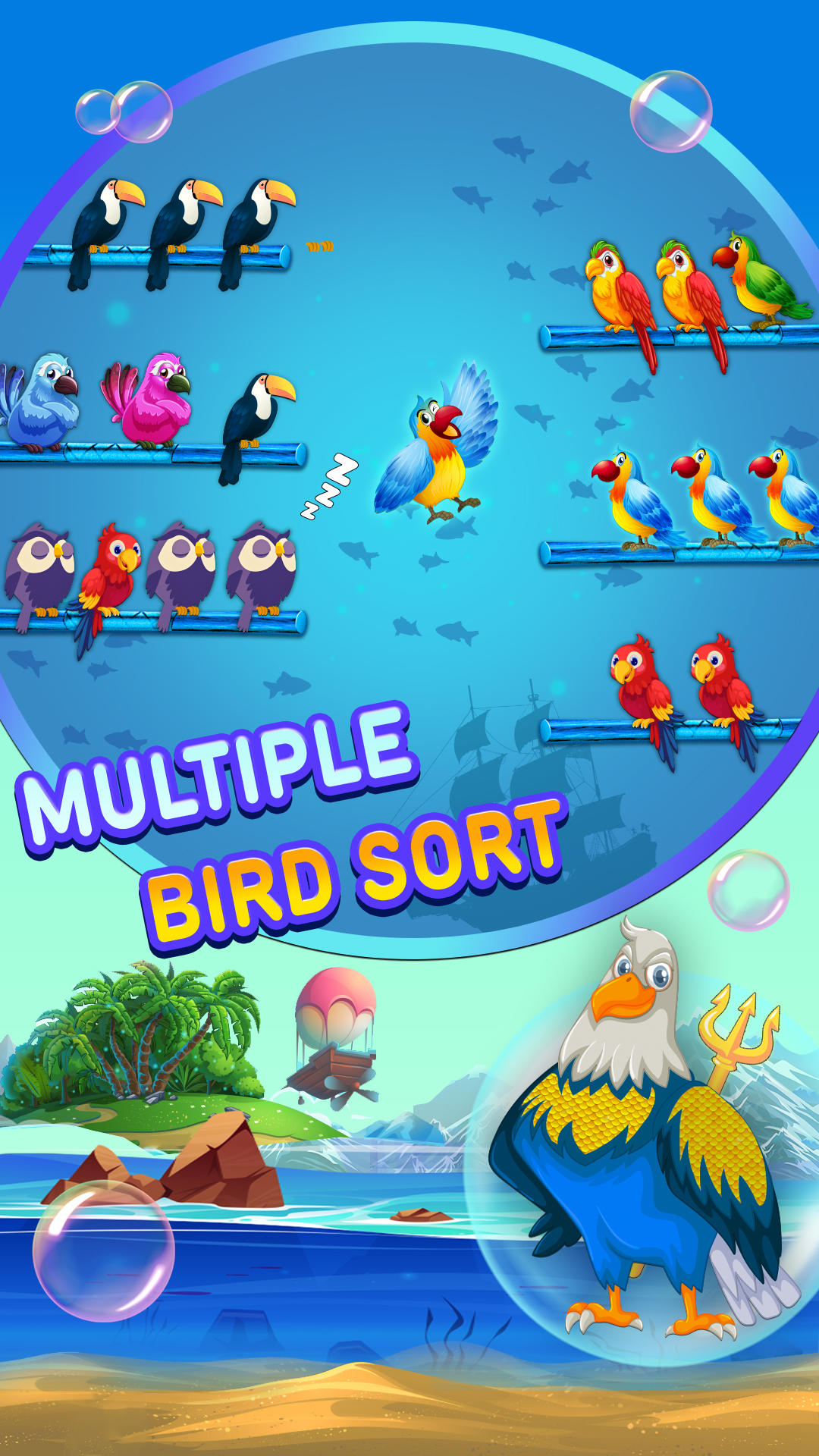 Bird Sort Color Puzzle Game 3D android iOS apk download for free-TapTap
