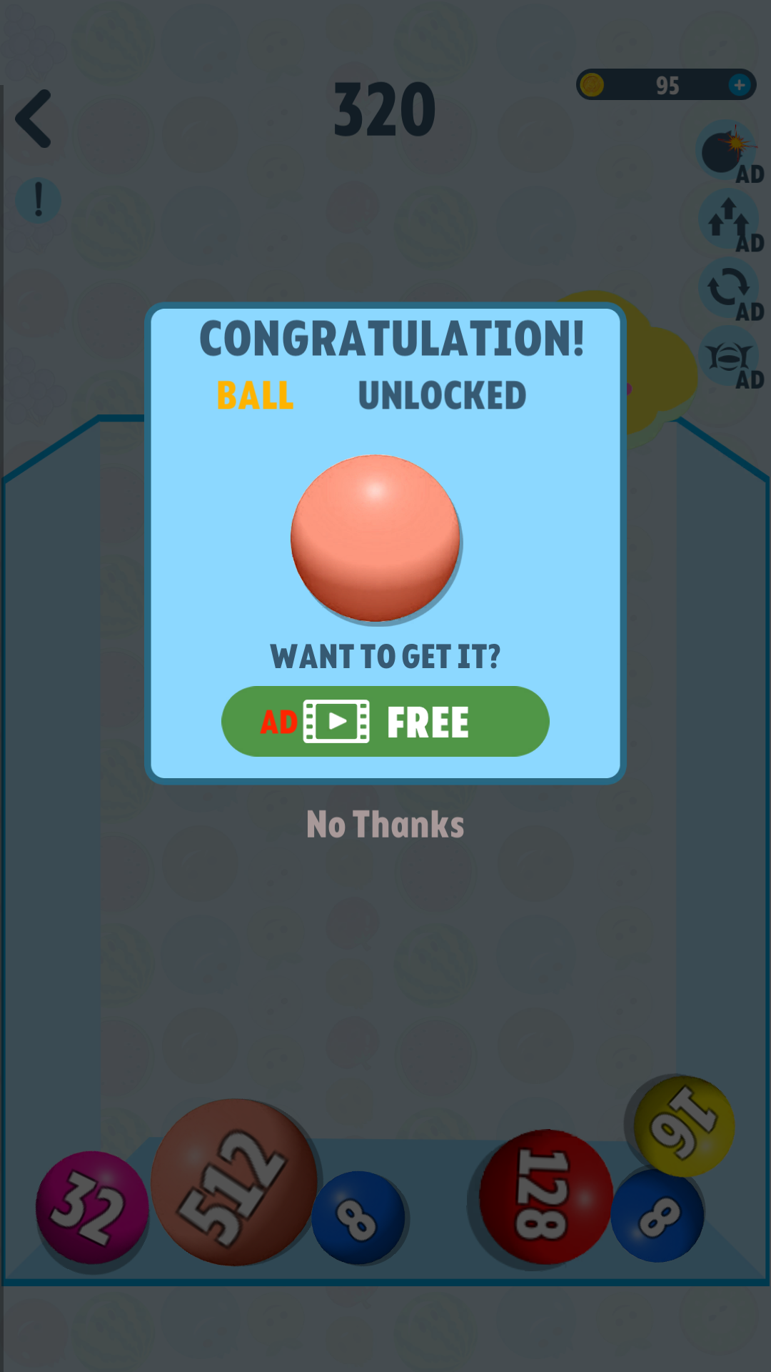 2048 Ball Run Merge Numbers android iOS-TapTap