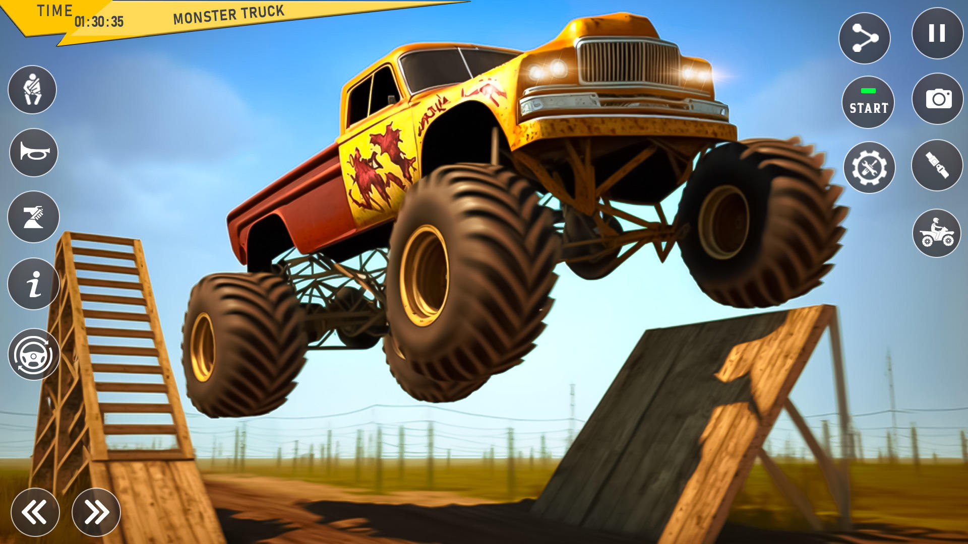 Monster Tuck Game: Car Stunt android iOS-TapTap