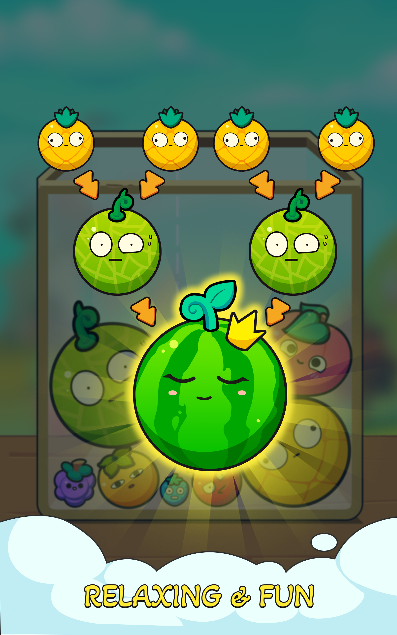 I Want Watermelon: Merge Fruit android iOS-TapTap
