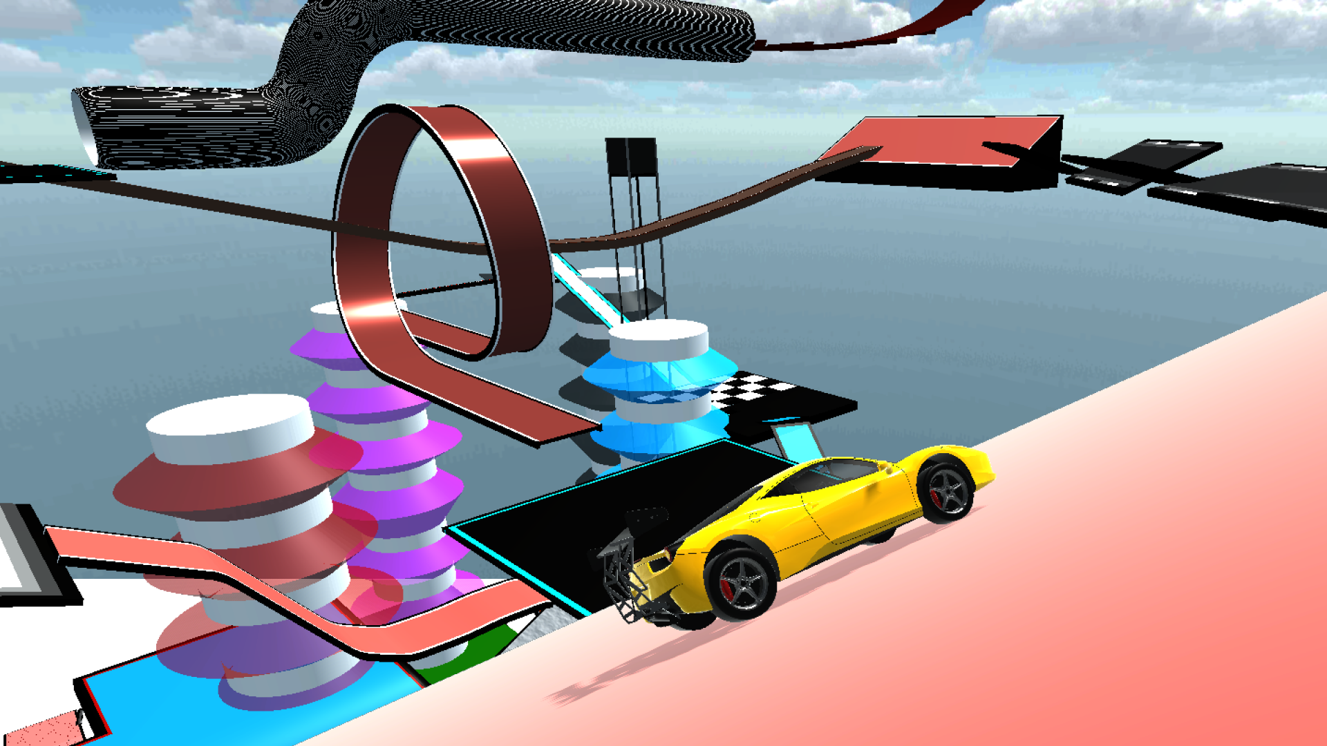 F1 Jet Car Stunts Mega Ramp GT android iOS-TapTap