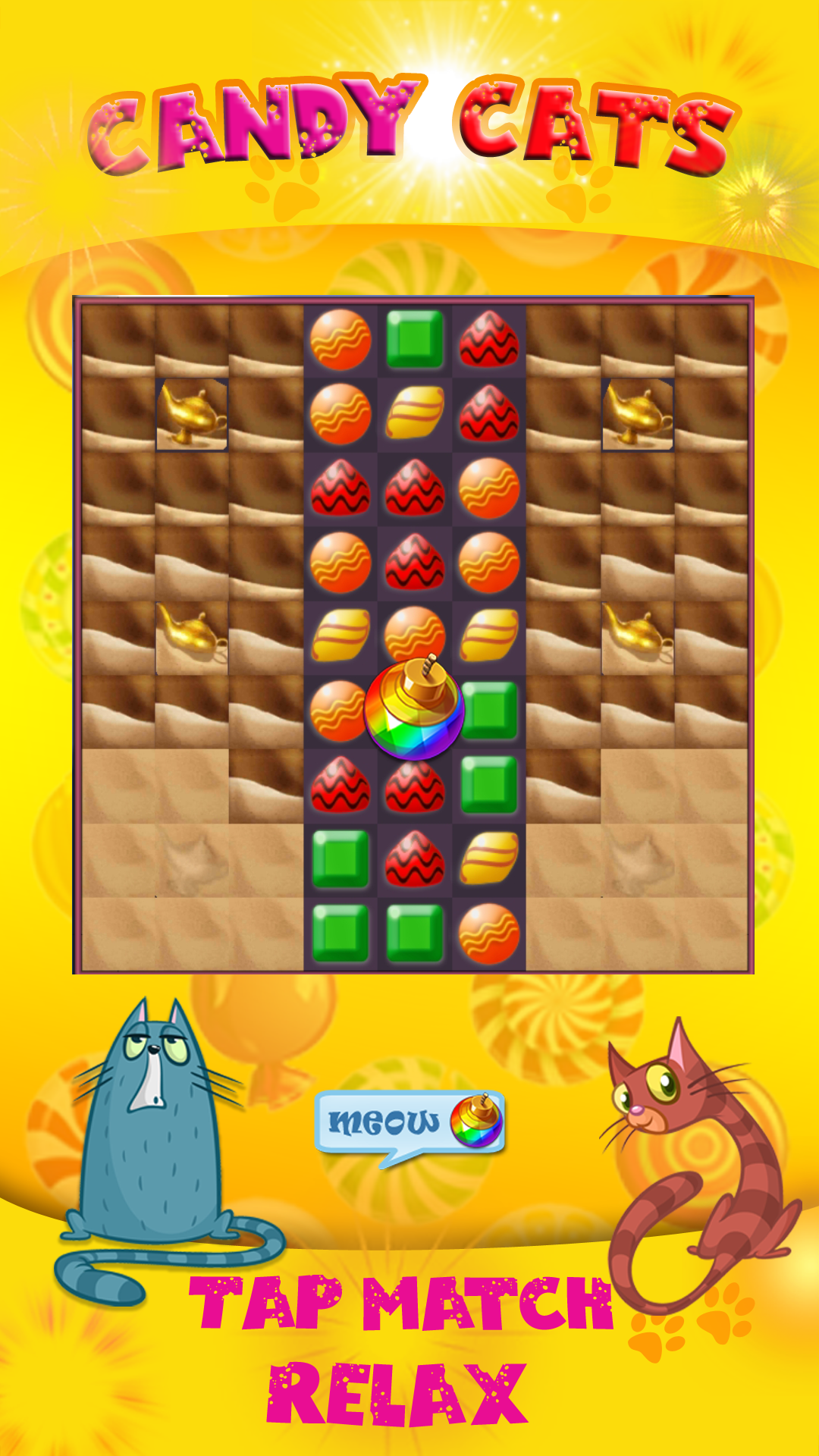 Candy Cats: Match 3 Puzzle android iOS apk download for free-TapTap
