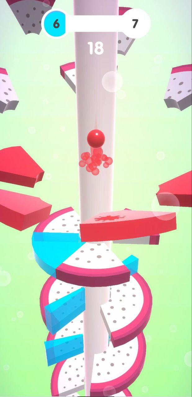 Helix Fruit Jump Adventure android iOS-TapTap