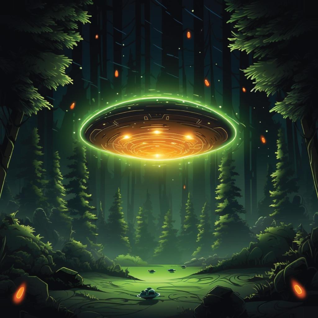 Space Forest: UFO Simulator for Android/iOS - TapTap