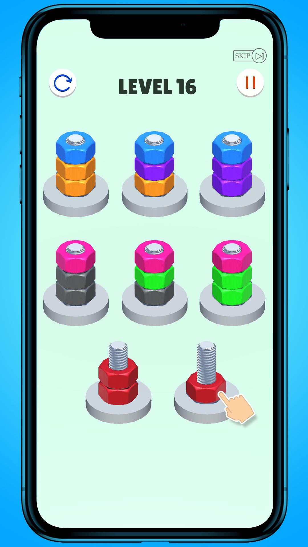 Nuts & Bolts Color Sort Puzzle android iOS-TapTap